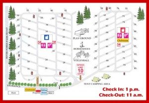 Park Map – Twin Rivers RV Park
